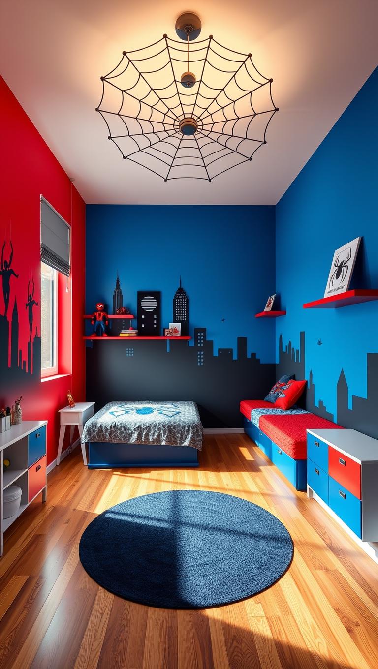 42 Amazing Spider Man Room Ideas Kids Will Love – Interio Hubs